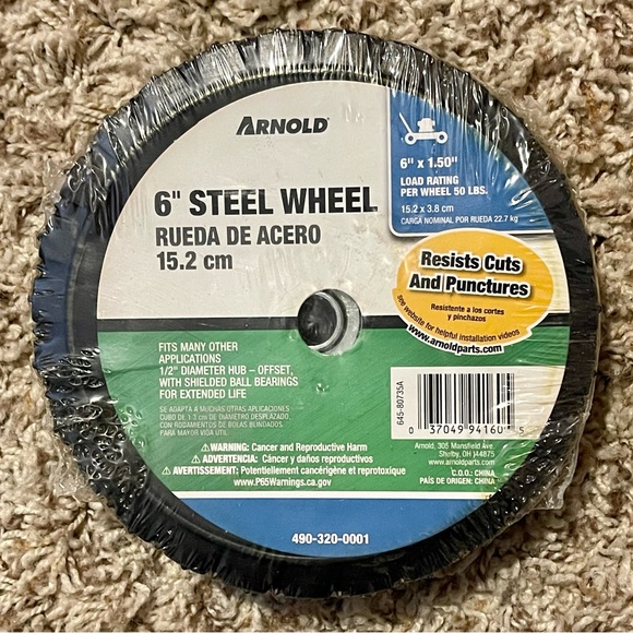 Arnold | Other | New 6 Steel Wheel | Poshmark